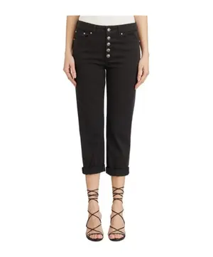 DONDUP Button-front Slacks - Black