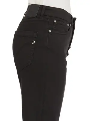 DONDUP Button-front Slacks - Black
