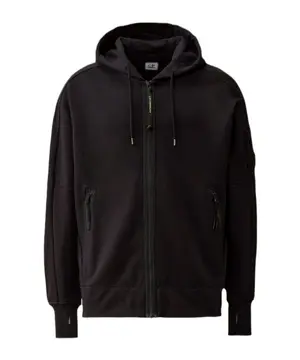 C.P. COMPANY Diagonal Fleece Hooded Sweatshirt