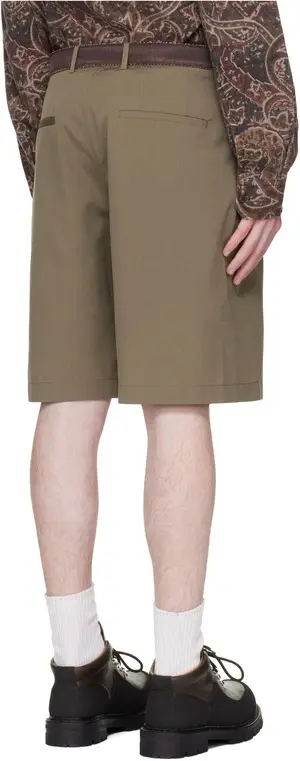 Our Legacy Pleated Ponte Shorts