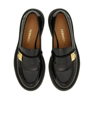 FERRAGAMO Hug Buckle Chunky Loafers