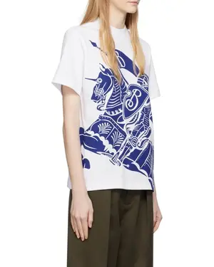 Burberry Graphic Printed Crewneck T-shirt
