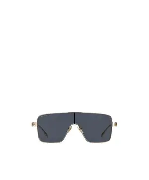 Gucci Rectangular Frame Sunglasses - Light Gold