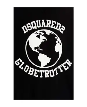 Dsquared2 Globetrotter Logo Hoodie