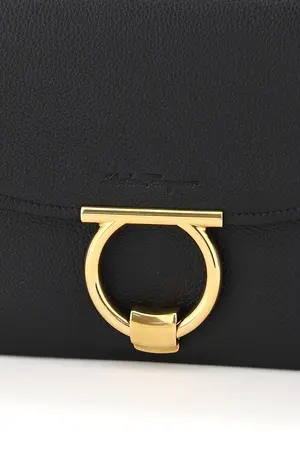 FERRAGAMO Gancini Logo Clutch