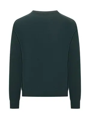 Etro Logo Embroidered Knitted Jumper - Green