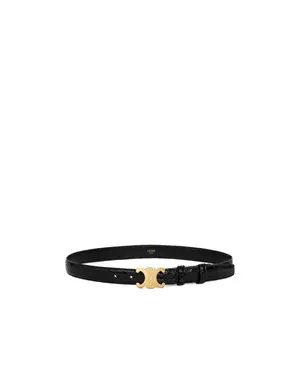 Celine Medium Triomphe Belt In Alligator