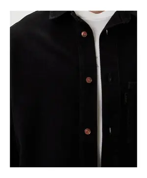 HAIKURE Button-down Long-sleeved Shirt
