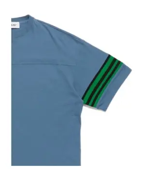 AMBUSH Logo Stripe Detailed Crewneck T-shirt