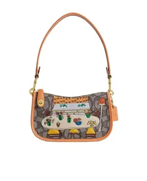 Coach Silver Tone Mini Bags