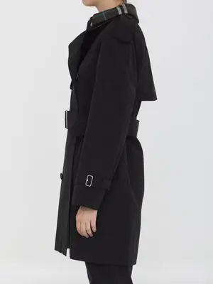 Burberry Double Breasted Belted Waistcoat