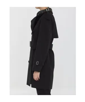 Burberry Double Breasted Belted Waistcoat