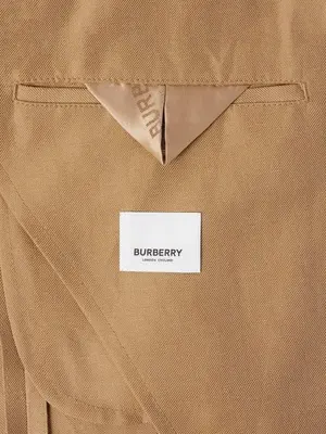 Burberry Notched-lapels Single-breasted Blazer