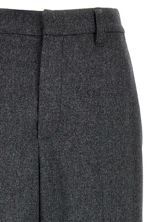Brunello Cucinelli High-waist Wide-leg Tailored Trousers
