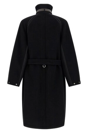 LEMAIRE Belted Patch Pocket Coat
