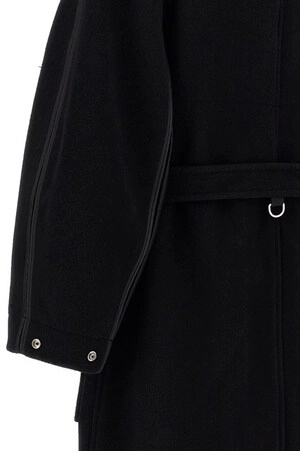LEMAIRE Belted Patch Pocket Coat