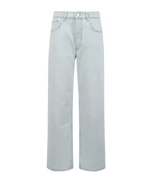 ANINE BING Manon High Waist Wide-leg Jeans - Light Denim