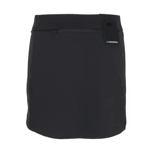 J. Lindeberg A-line Mini Skirt With Elastic Waistband - Black