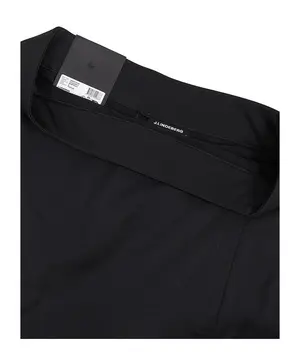 J. Lindeberg A-line Mini Skirt With Elastic Waistband - Black