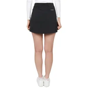 J. Lindeberg A-line Mini Skirt With Elastic Waistband - Black