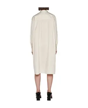 LEMAIRE Officer Collar Shirt Dress