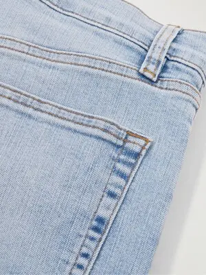 FRAME A Le Slim Palazzo Jeans - Blue