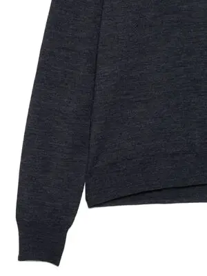 MAISON MARGIELA Turtleneck Knitted Jumper - Blue