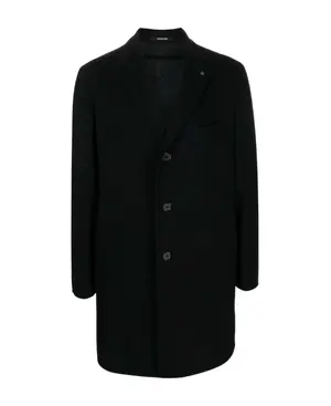 Tagliatore Single Breasted Coats For Men