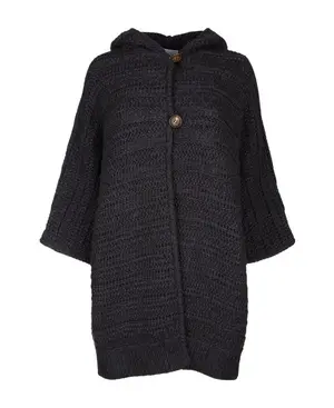 Brunello Cucinelli Hooded Midi Cardigan-coat