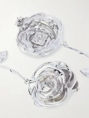 Magda Butrym Rose Stem Earrings