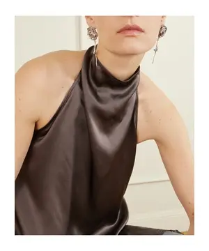 Magda Butrym Rose Stem Earrings