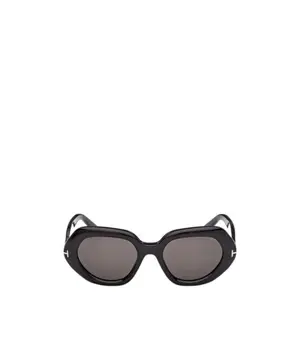 TOM FORD Geometric Frame Sunglasses - Gray