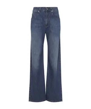 Brunello Cucinelli Boyfriend Jeans - Blue