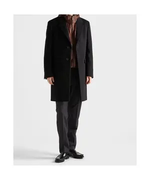 Prada Reversible Zipped Hooded Jacket - Cocoa Brown/iron Gray