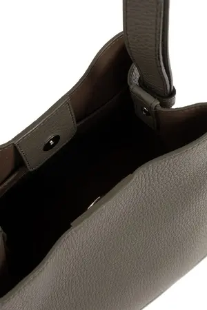 Furla Nuvola Logo Printed Mini Bucket Bag