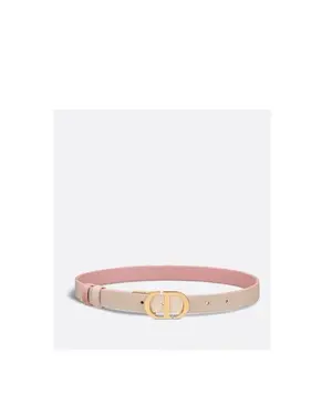 Dior 30 Montaigne Reversible Belt - Nude