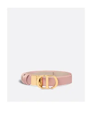 Dior 30 Montaigne Reversible Belt - Nude