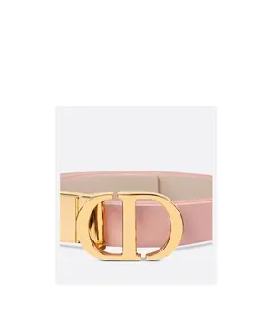 Dior 30 Montaigne Reversible Belt - Nude