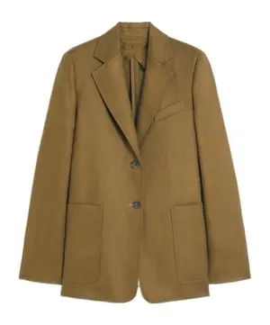 Max Mara Guglia Single-breasted Jacket - Green