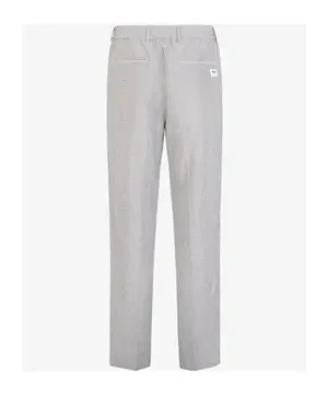 Fendi Pinstripe Pleated Trousers - Gray