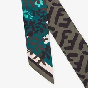 Fendi Ff Print Bandeau