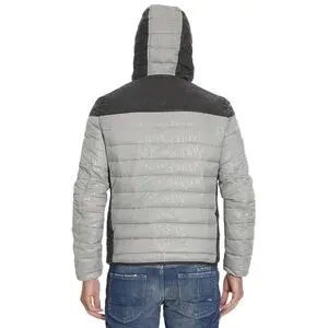 Emporio Armani Reversible Hooded Casual Jacket - Gray