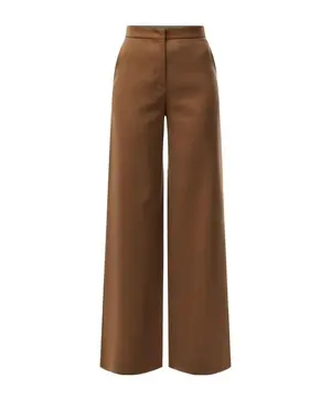 Max Mara Mozart High-waisted Wide-leg Trousers