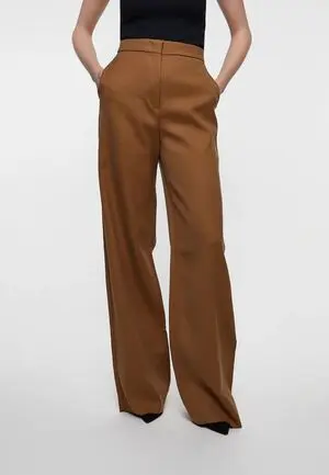 Max Mara Mozart High-waisted Wide-leg Trousers