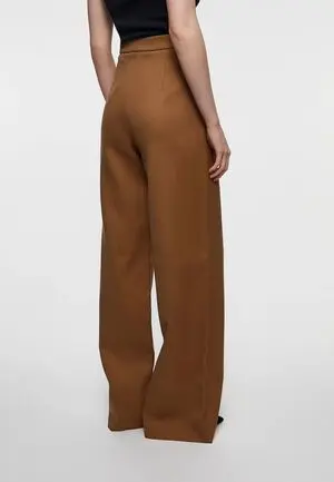 Max Mara Mozart High-waisted Wide-leg Trousers