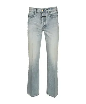 Fear Of God Logo Patch Flared Jeans