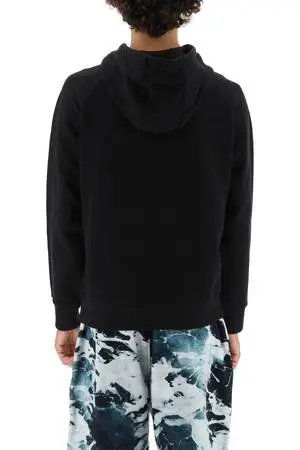 Emporio Armani Cotton Hoodie With Photographic Print