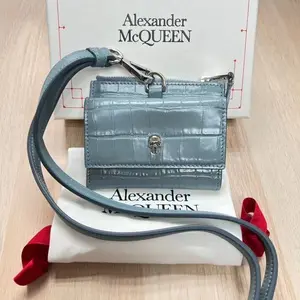 Alexander McQueen Logo Card Bag