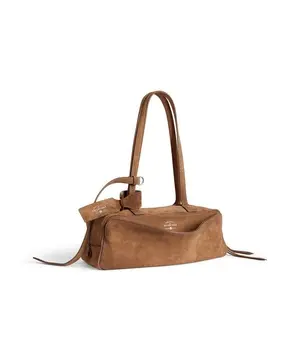 Balenciaga Carrie Bowling Shoulder Bag