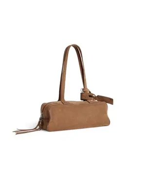 Balenciaga Carrie Bowling Shoulder Bag